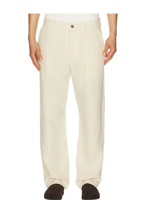 Nn07 Aden Pant - Oat