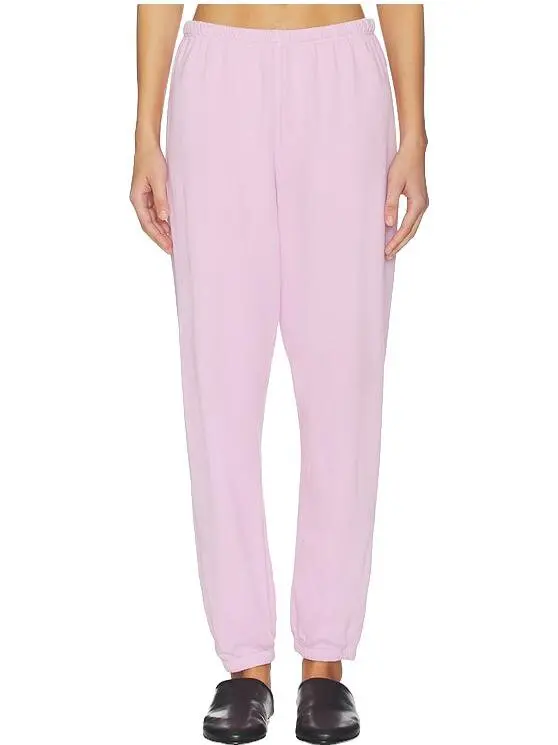 PERFECTWHITETEE French Terry Easy Sweatpant - Sugar Pink