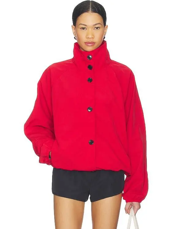 Superdown Kirrily Funnel Neck Jacket - Red
