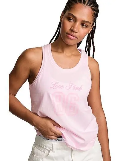 Pink Campus Cotton™ Tank Top - Pink