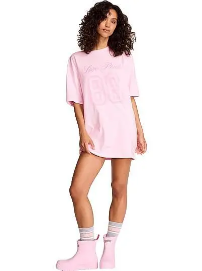 Pink Campus Cotton™ T-shirt Dress - Pink