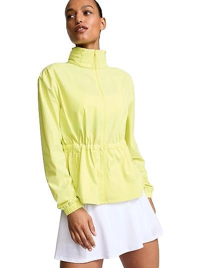 Victoria's Secret Activeflex Cinched Full-zip Jacket - Green