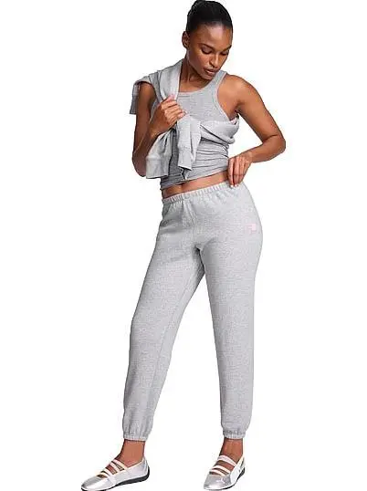 Victoria's Secret Angel Essentials Slim Fleece Jogger - Grey