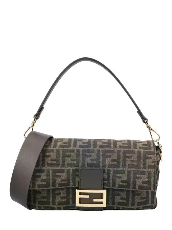 Fendi Baguette Shoulder Bag - Neutrals