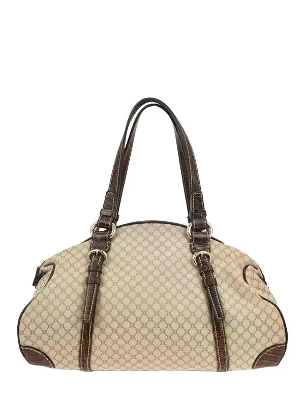 Celine 1990-2000s Macadam Tote Bag - Neutrals