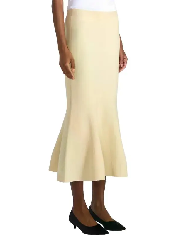 Liviana Conti Flared Hem Skirt - Yellow