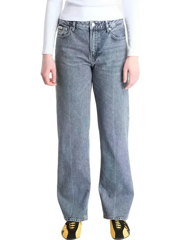 Calvin Klein 90s Acid-wash Denim Jeans - Blue