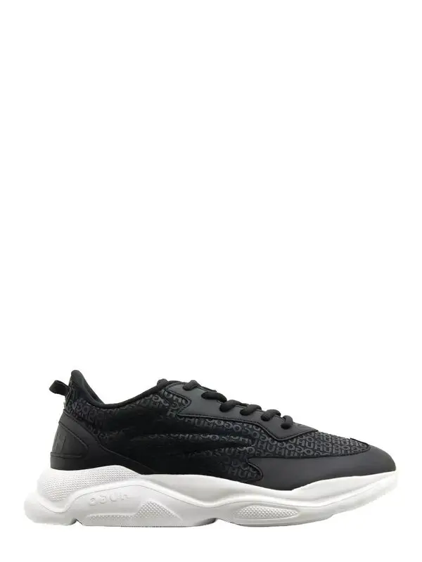 Hugo Leon Runn Logo Sneakers - Black