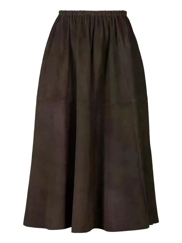 DESA 1972 A-line Skirt - Brown