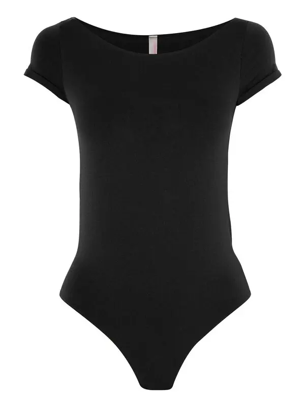 Commando Prima Ballet Jersey Bodysuit - Black