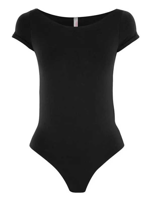 Commando Prima Ballet Jersey Bodysuit - Black