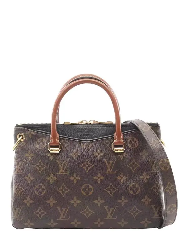 LOUIS VUITTON 2015 Monogram Pallas Bb Satchel - Brown