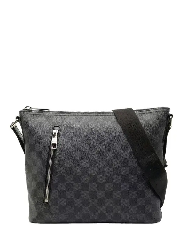 LOUIS VUITTON 2017 Damier Graphite Mick Pm Crossbody Bag - Black