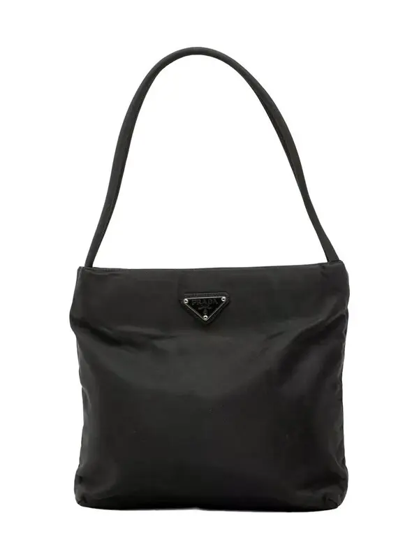 Prada 2000-2012 Tessuto Shoulder Bag - Black