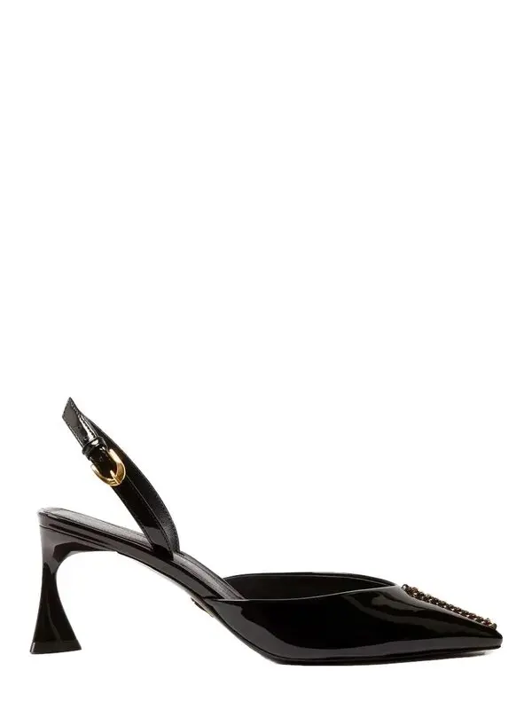 Stella McCartney Heeled Buckled Pumps - Black