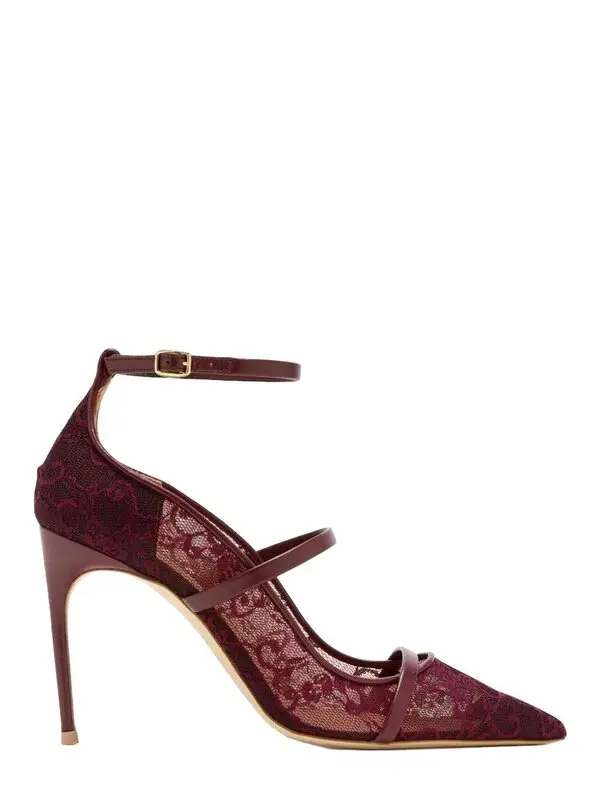MALONE SOULIERS Diaz Heeled Pumps - Red