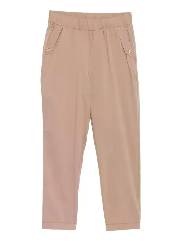Liu Jo Cuffed Trousers - Neutrals