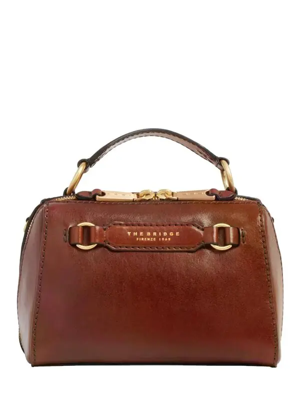 THE BRIDGE Laura Top-handle Mini Bag - Brown