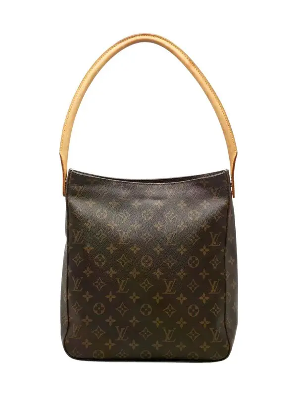 LOUIS VUITTON 2002 Looping Gm Shoulder Bag - Brown
