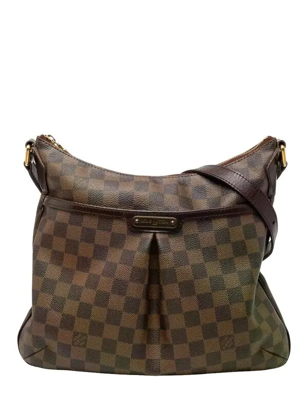 LOUIS VUITTON 2009 Damier Ebene Bloomsbury Pm Crossbody Bag - Brown