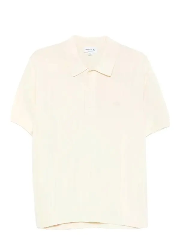 Lacoste Short-sleeve Polo Shirt - Neutrals