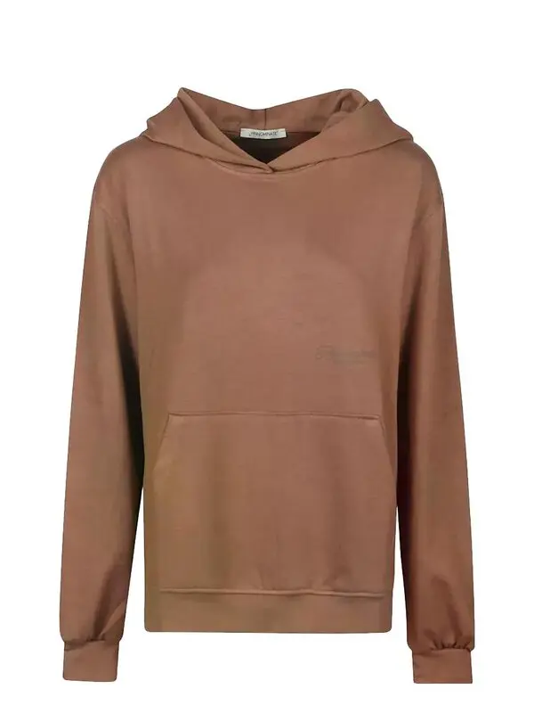 HINNOMINATE Logo-print Hoodie - Brown
