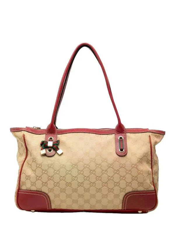 Gucci Gg Canvas Princy Shoulder Bag - Brown