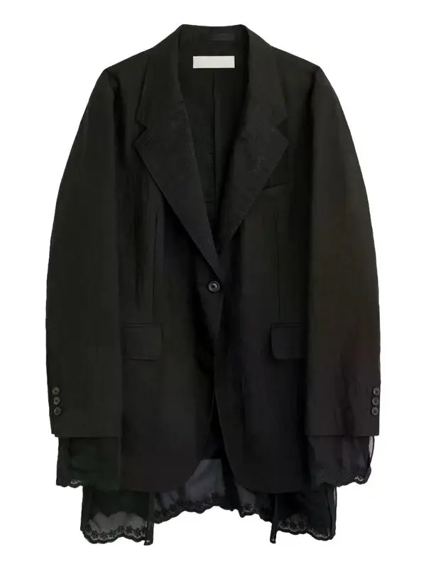 Our Legacy Reversible Single-breasted Blazer - Black