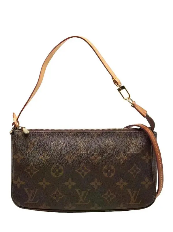 LOUIS VUITTON 2014 Monogram Pochette Accessoires - Brown