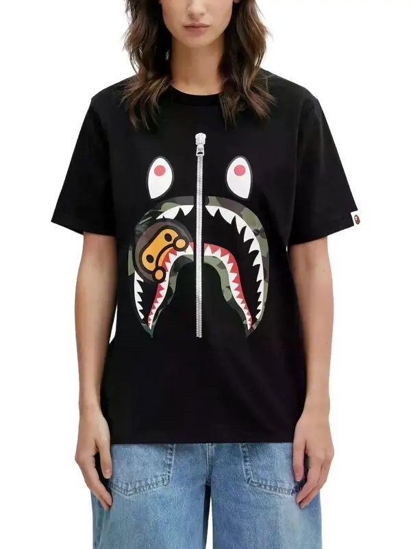 A BATHING APE Graphic-print T-shirt - Black
