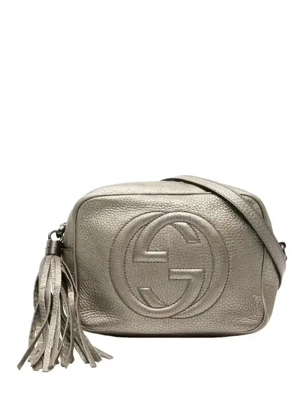 Gucci 2000-2015 Leather Soho Disco Crossbody Bag - Gold