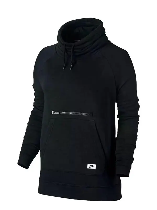 Nike Funnel Neck Sweatshirt - Black