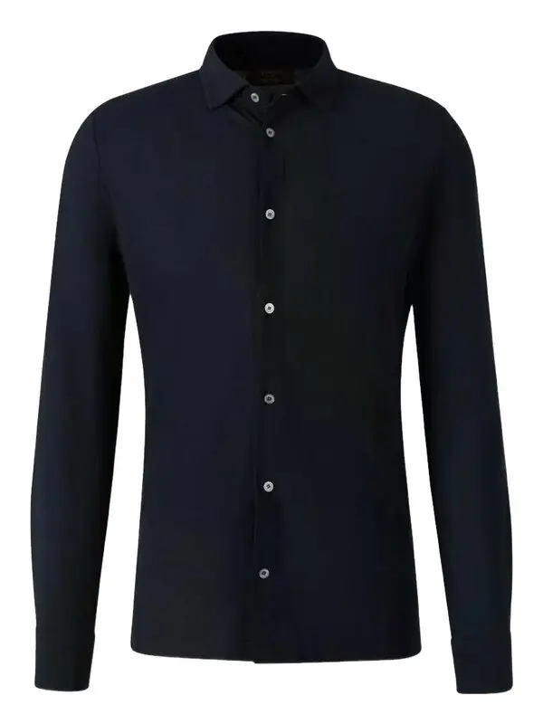 ZANONE Buttoned Shirt - Blue