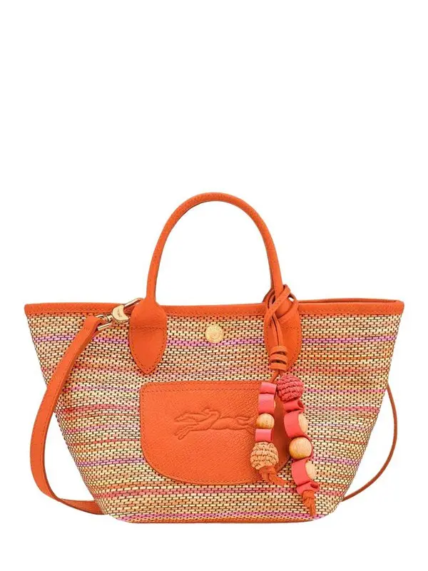 Longchamp Wicker Tote - Neutrals