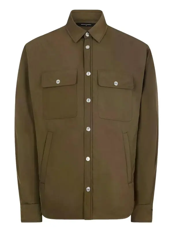 Dsquared2 Padded Buttoned Cuffs Shirt - Brown