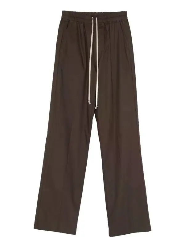Rick Owens Dietrich Drawstring Trousers - Brown