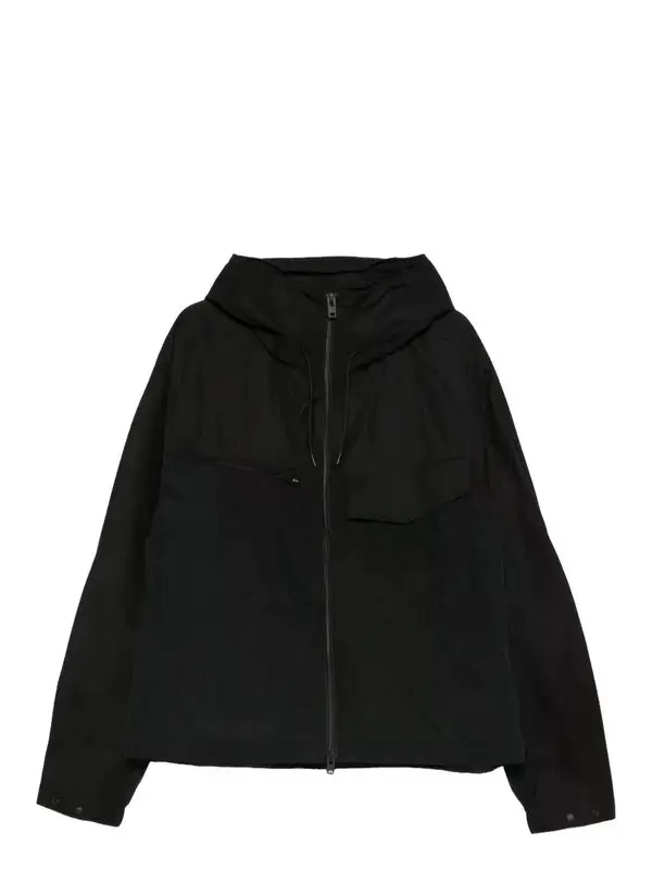 Y3 Hooded Zipped Jacket - Black