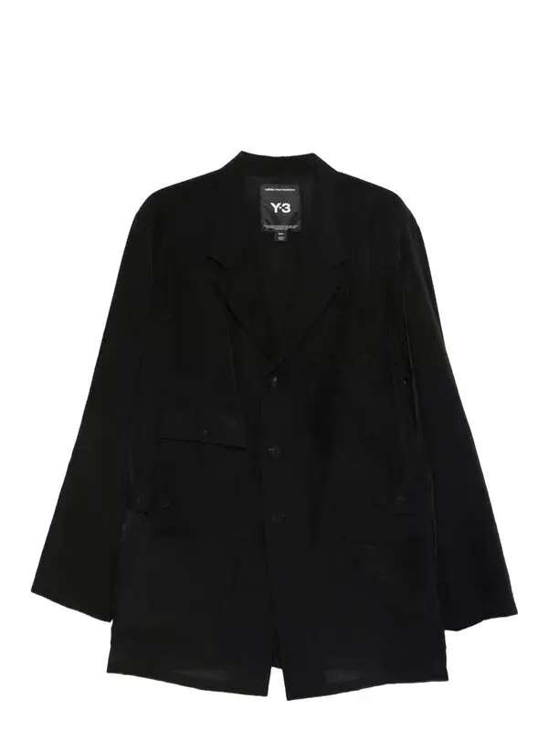 Y3 Pocket Button Blazer - Black