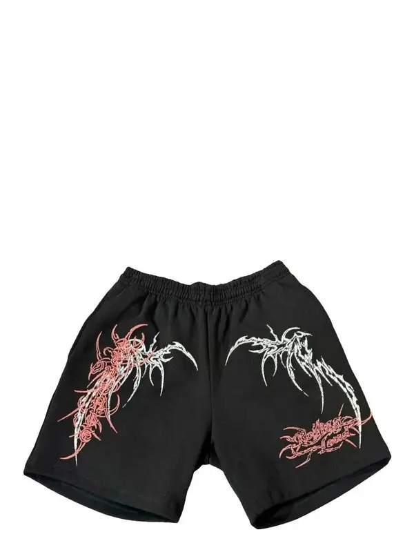 REVENGE Rolling Loud Temple Track Shorts - Black