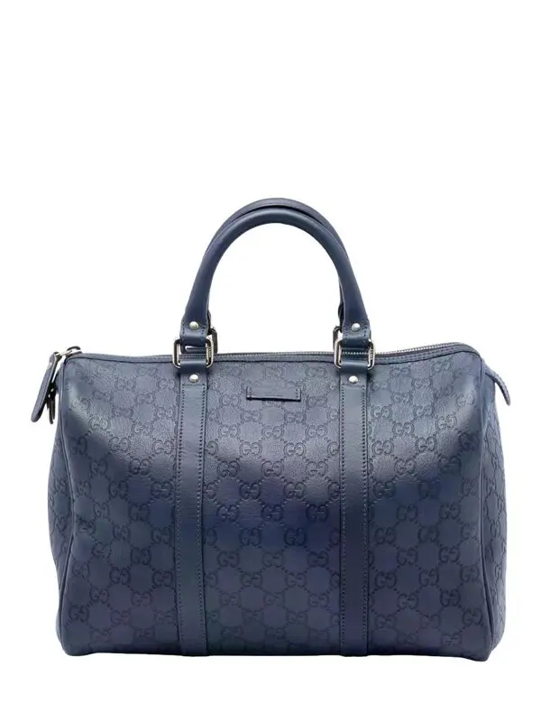 Gucci Medium Sisma Joy Boston Satchel - Blue