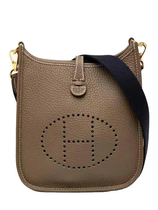 Hermès 2022 Clemence Evelyne Tpm Crossbody Bag - Brown