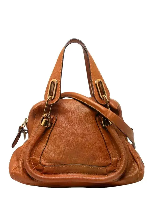 Chloé 2011 Small Leather Paraty Satchel - Brown