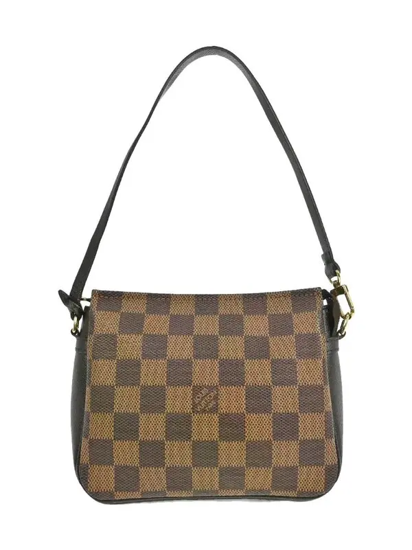 LOUIS VUITTON 2000 Damier Trousse Shoulder Bag - Brown