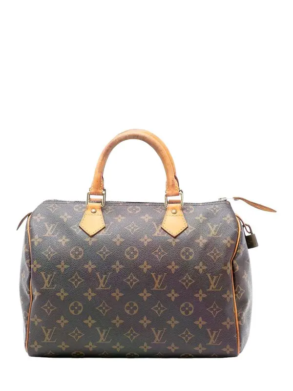 LOUIS VUITTON 2011 Monogram Speedy 30 Boston Bag - Brown