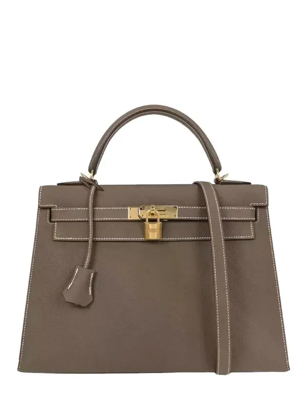 Hermès 2019 32 Kelly Sellier Handbag - Brown