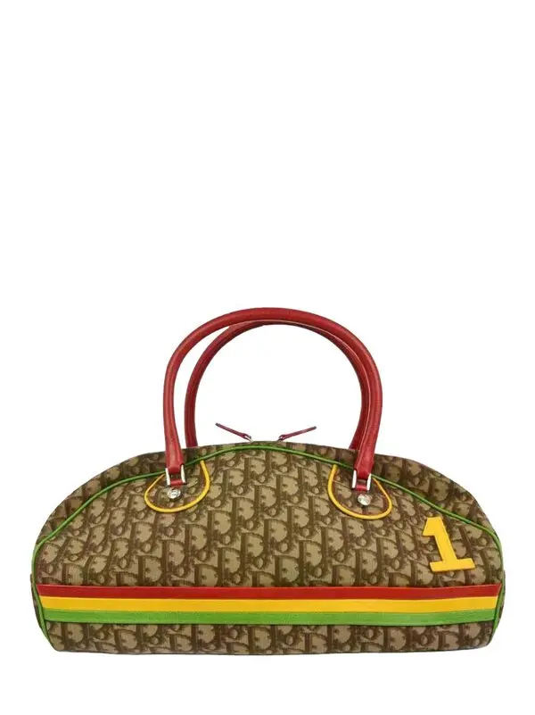 Dior 2004 Rasta Tote Bag - Brown