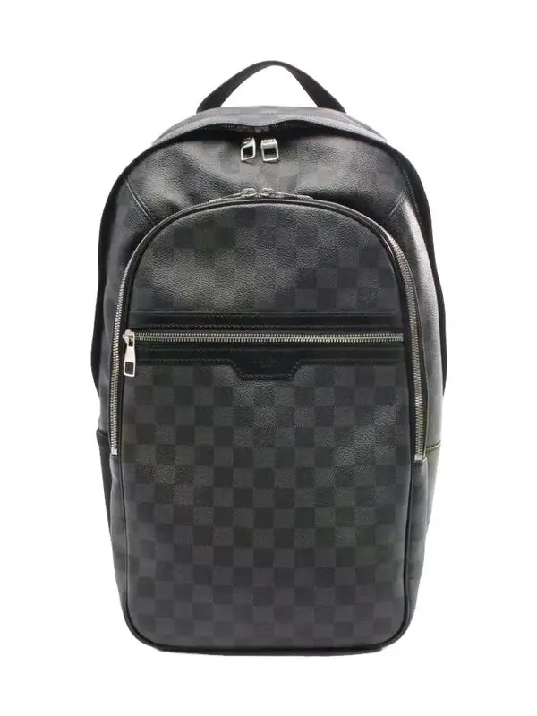 LOUIS VUITTON 2012 Damier Michael Backpack - Black