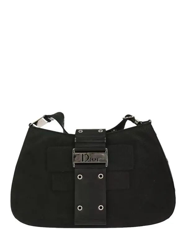 Dior 2002 Columbus Shoulder Bag - Black