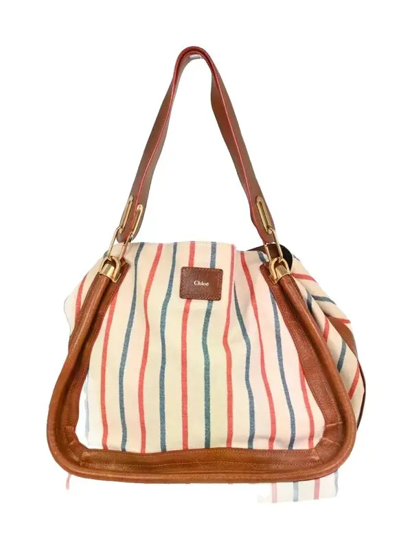 Chloé 2009 Paraty Tote Bag - White