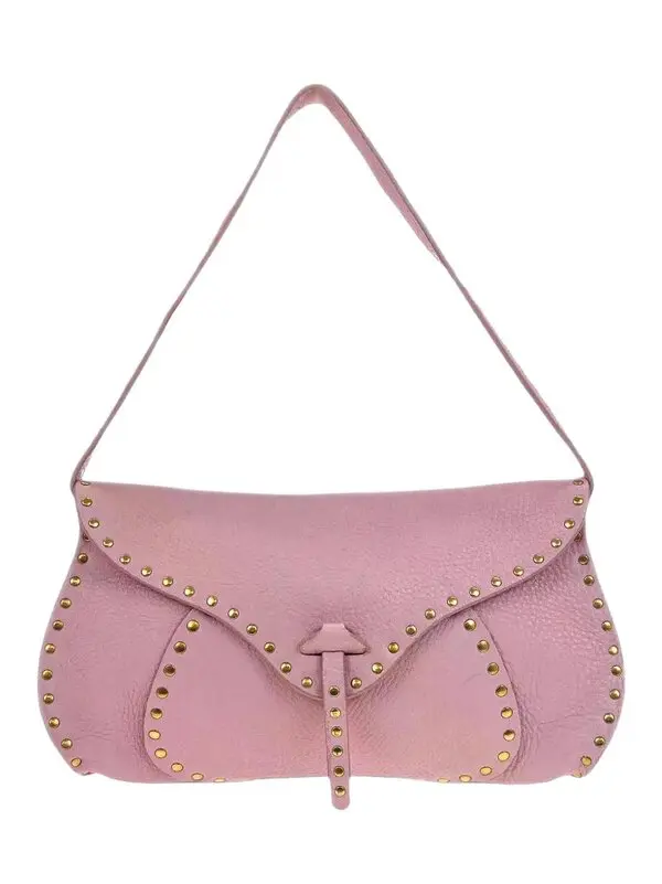Celine Studded Shoulder Bag - Pink
